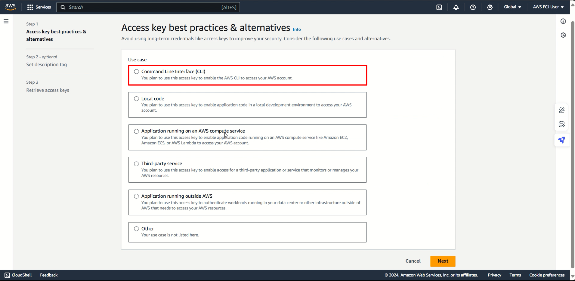 Provision an IAM user :: TRIỂN KHAI ỨNG DỤNG LÊN EC2 VỚI AWS CODEPIPELINE